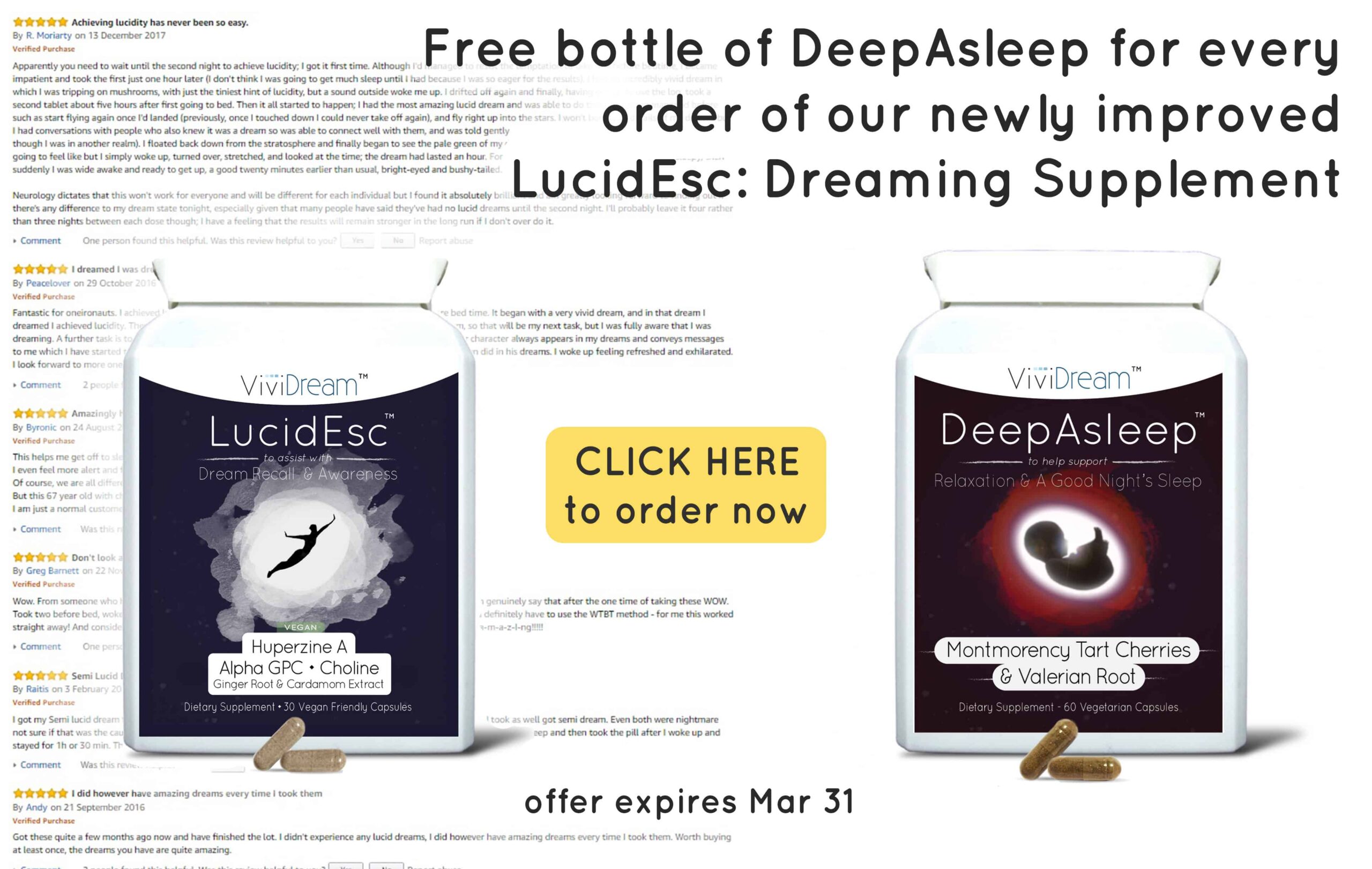 LucidEsc free deepasleep offer mar 31 – ViviDream Designer Supplements